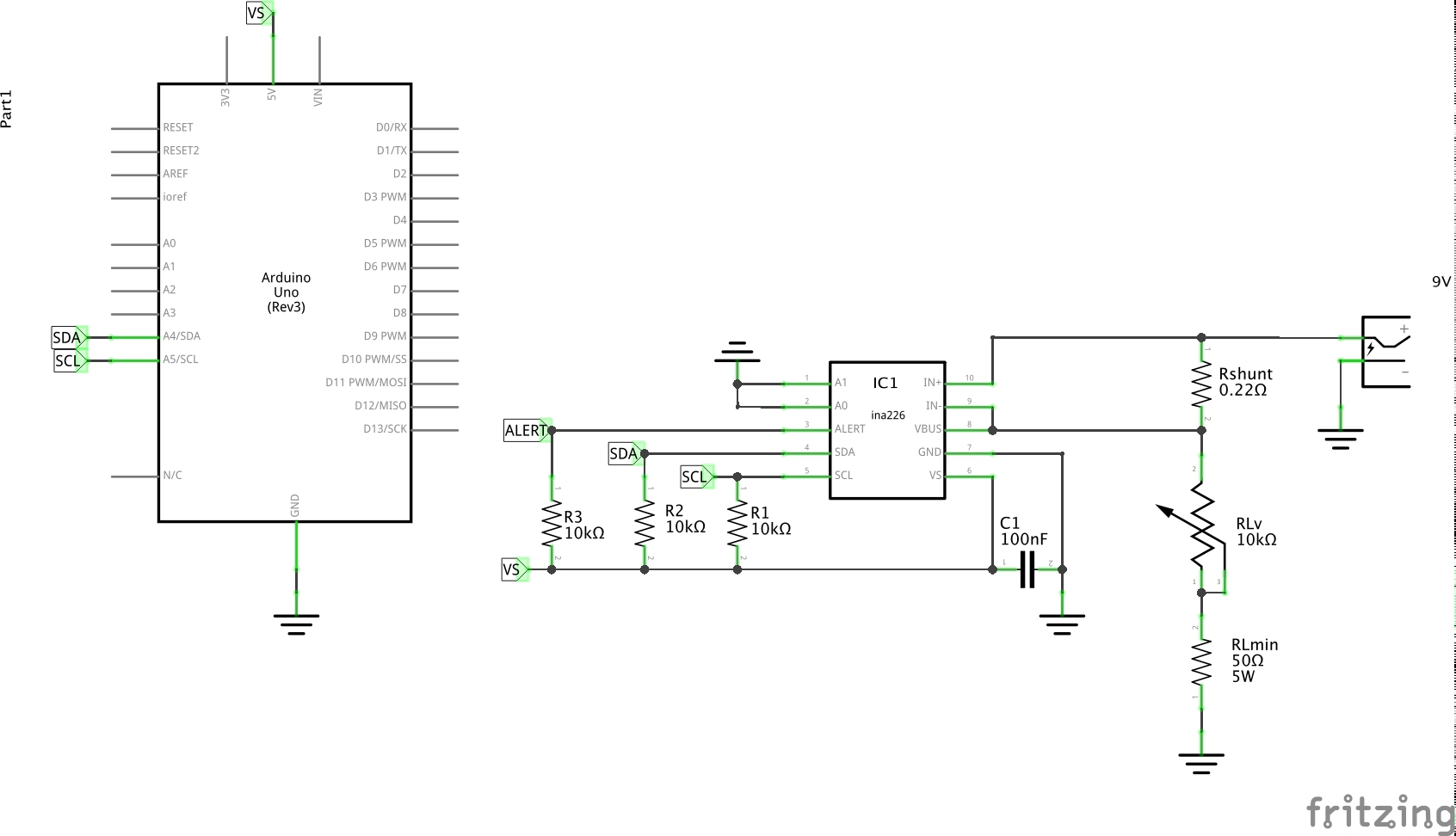 Arduino Ina226 Voltage And Power Monitor Pinout Arduino 55 Off